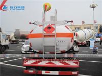 China JMC 4x2 5000L Fuel Dispenser Truck Power Steering Diesel Tanker for sale
