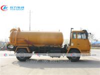 China Shacman 4x2 10000 Liters Vacuum Sewage Suction Truck Sewer Cleaning Tanker for sale