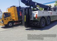 China Sinotruck HOWO 6x6 371HP Off-Road Wrecker Truck with 20-30 Ton Recovery Capacity and 360° Rotation for sale