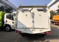 China JMC 4x2 LHD Diesel Engine Vacuum Road Sweeper Truck 8cbm Garbage Tank 4.0cbm Water Tank for sale