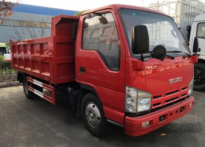 China ISUZU 600p 4x2 Dump Truck 8-10 Ton Payload 5.193L Engine 140kW Power for sale