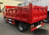 China ISUZU 600p 4x2 Dump Truck 8-10 Ton Payload 5.193L Engine 140kW Power for sale