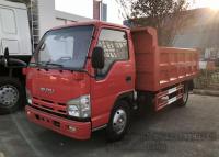 China ISUZU 600p 4x2 Dump Truck 8-10 Ton Payload 5.193L Engine 140kW Power for sale