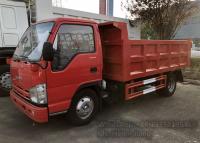 China ISUZU 600p 4x2 Dump Truck 8-10 Ton Payload 5.193L Engine 140kW Power for sale