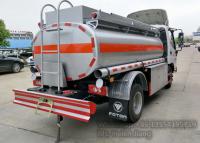 China FOTON AUMARK 4x2 4000L 5000L Fuel Delivery Tank Truck Oil Tanker for Sale for sale
