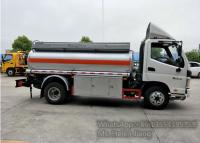 China FOTON AUMARK 4x2 4000L 5000L Fuel Delivery Tank Truck Oil Tanker for Sale for sale