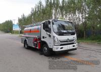 China FOTON AUMARK 4x2 6 Wheels 4m3 5000L Mobile Refueling Tank Truck for Sale for sale