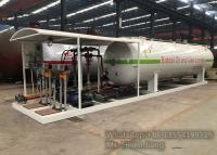 China Anti Explosive 20000L 10 Ton Carbon Steel LPG Refilling Station for Cylinder Bottling for sale