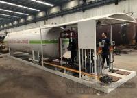China Anti Explosive 20000L 10 Ton Carbon Steel LPG Refilling Station for Cylinder Bottling for sale