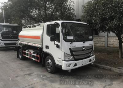 China FOTON AUMARK-S33 6 Wheeler Water Bowser Truck 5000L Capacity 4x2 5MT for Industrial and Municipal Use for sale