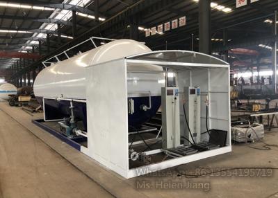 China 40m3 2400mm Diameter Q345R LPG Skid Station Filling Plant 40000L for sale