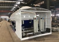China 40m3 2400mm Diameter Q345R LPG Skid Station Filling Plant 40000L for sale