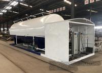 China 40m3 2400mm Diameter Q345R LPG Skid Station Filling Plant 40000L for sale