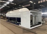 China 40m3 2400mm Diameter Q345R LPG Skid Station Filling Plant 40000L for sale