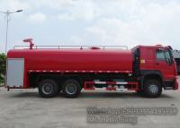 China Sinotruk HOWO 6x4 371HP Fire Fighting Truck 20000L Water Tank Forest Rescue for sale