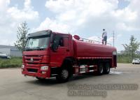China Sinotruk HOWO 6x4 371HP Fire Fighting Truck 20000L Water Tank Forest Rescue for sale