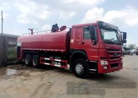 China Sinotruk HOWO 6x4 371HP Fire Fighting Truck 20000L Water Tank Forest Rescue for sale