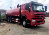 China Sinotruk HOWO 6x4 371HP Fire Fighting Truck 20000L Water Tank Forest Rescue for sale