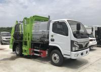 China Dongfeng 4x2 120HP 6 Wheeler Side Loader Refuse Truck 5m3 Garbage Compactor for sale