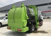 China Dongfeng 4x2 120HP 6 Wheeler Side Loader Refuse Truck 5m3 Garbage Compactor for sale