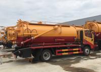 China Dongfeng 4x2 8500Pa Vacuum Sewage Suction Truck 10.5CBM Tank for sale