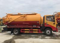 China Dongfeng 4x2 8500Pa Vacuum Sewage Suction Truck 10.5CBM Tank for sale