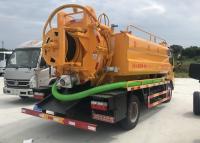 China Dongfeng 5m3 Vacuum Sewage Suction Truck with Jurop Pump 180hp for sale