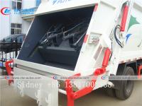 China Foton Ollin 8cbm 4x2 Compactor Garbage Truck for City Trash Collection 141HP for sale