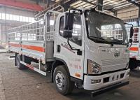 China FAW 4x2 LPG Cylinder Carrier Truck 2-5 Ton Capacity 120hp Diesel Engine 3.9m Cargo Box for sale