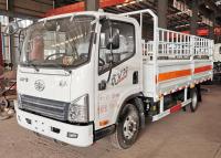 China FAW 4x2 LPG Cylinder Carrier Truck 2-5 Ton Capacity 120hp Diesel Engine 3.9m Cargo Box for sale