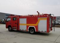 China Dongfeng 4x2 6 Wheeler 5000L Fire Fighting Truck with Water Foam Tanker for sale