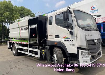 China FOTON HOWO JAC 4x2 12 Tons Vacuum Sewage Suction Truck 12000L Tank for sale