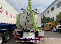 China FOTON HOWO JAC 4x2 12 Tons Vacuum Sewage Suction Truck 12000L Tank for sale