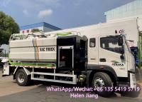 China FOTON HOWO JAC 4x2 12 Tons Vacuum Sewage Suction Truck 12000L Tank for sale