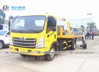 China Forland 4x2 Flatbed Tow Truck 3-5 Ton Euro VI LHD RHD Wrecker for sale