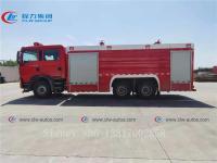 China 380HP HOWO 6x4 Fire Pumper Truck 10 Ton Water 1 Ton Foam Tank for sale