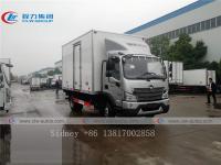 China FOTON 4x2 5 Ton Refrigerated Truck Frozen Meat Delivery Van -18C for sale