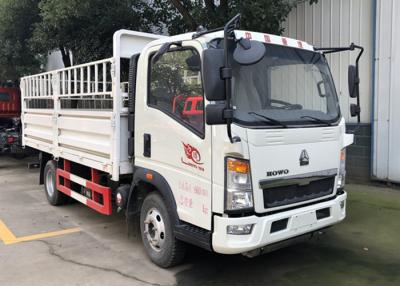China Sinotruk HOWO 4x2 4 Ton Cargo Truck for Cylinder Transportation 116HP for sale