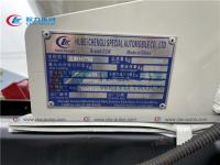 China RHD LPG Bobtail Tanker Truck 2 Ton 5 Ton 7 Ton with 160HP Engine and 1.61MPa Design Pressure for sale