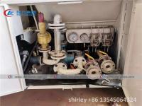 China Congo 5000L LPG Cylinder Refueling Bobtail Tanker Truck 116HP Diesel for sale