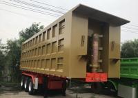 China 3 FUWA Axle 40-50 Ton Tipper Semi Trailer Dump Truck Heavy Duty 11000x2500mm for sale