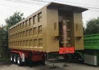 China 3 FUWA Axle 40-50 Ton Tipper Semi Trailer Dump Truck Heavy Duty 11000x2500mm for sale