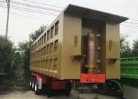 China 3 FUWA Axle 40-50 Ton Tipper Semi Trailer Dump Truck Heavy Duty 11000x2500mm for sale