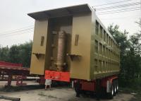China 3 FUWA Axle 40-50 Ton Tipper Semi Trailer Dump Truck Heavy Duty 11000x2500mm for sale