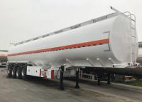 China 4 Axle Front Axle Liftable 50000L Fuel Tanker Semi Trailer 42CBM for sale