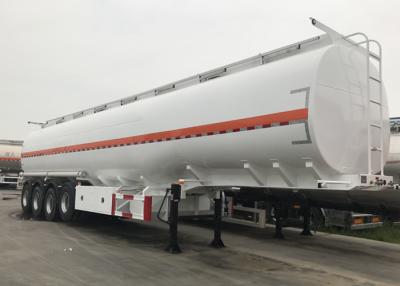China 4 Axle Front Axle Liftable 50000L Fuel Tanker Semi Trailer 42CBM for sale