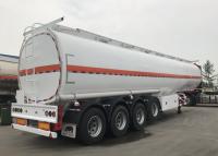 China 4 Axle Front Axle Liftable 50000L Fuel Tanker Semi Trailer 42CBM for sale