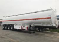 China 4 Axle Front Axle Liftable 50000L Fuel Tanker Semi Trailer 42CBM for sale