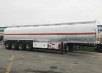 China 4 Axle Front Axle Liftable 50000L Fuel Tanker Semi Trailer 42CBM for sale