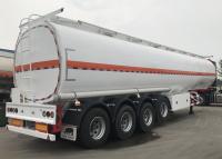 China 4 Axle Front Axle Liftable 50000L Fuel Tanker Semi Trailer 42CBM for sale